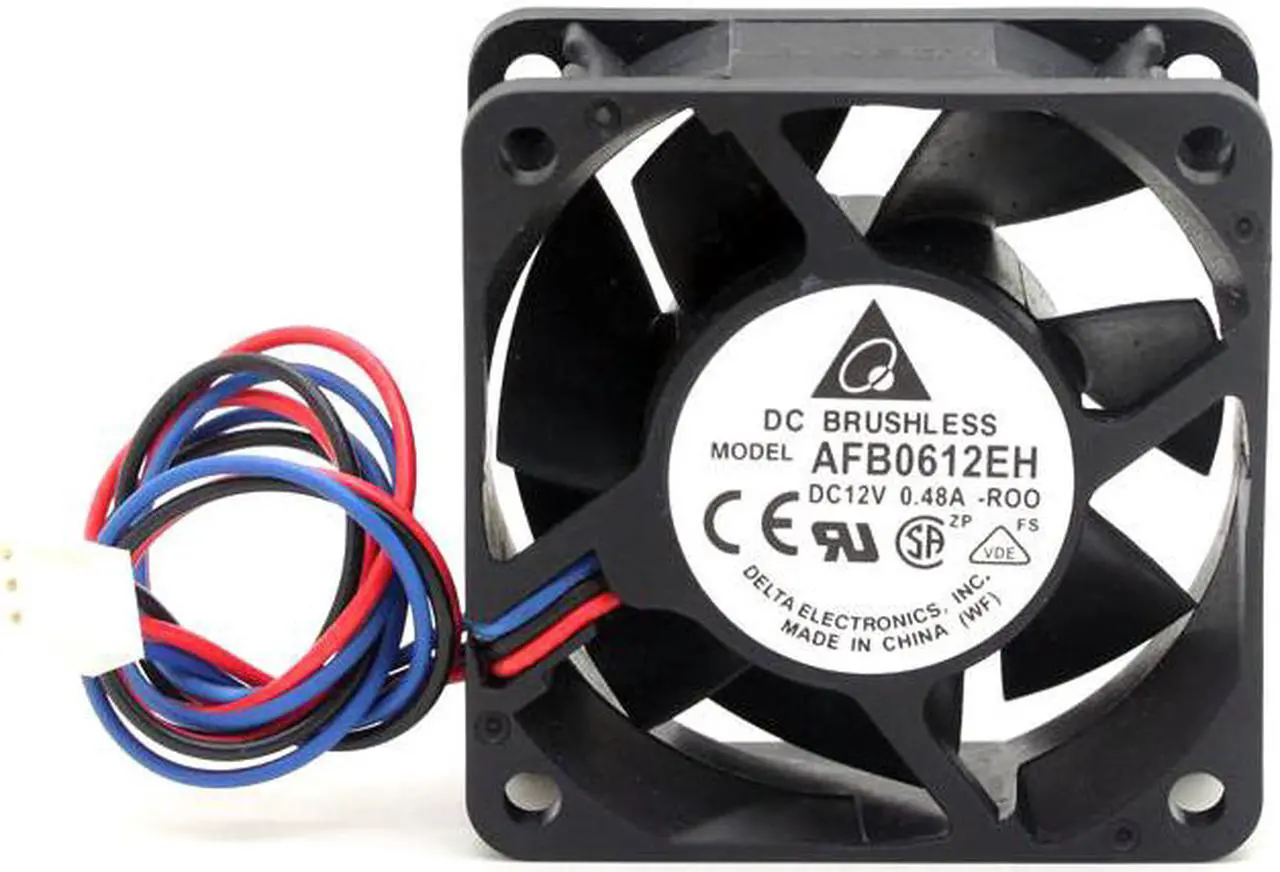 6CM original Delta AFB0612EH DC 12V 0.48A 6025 dc brushless axial ...