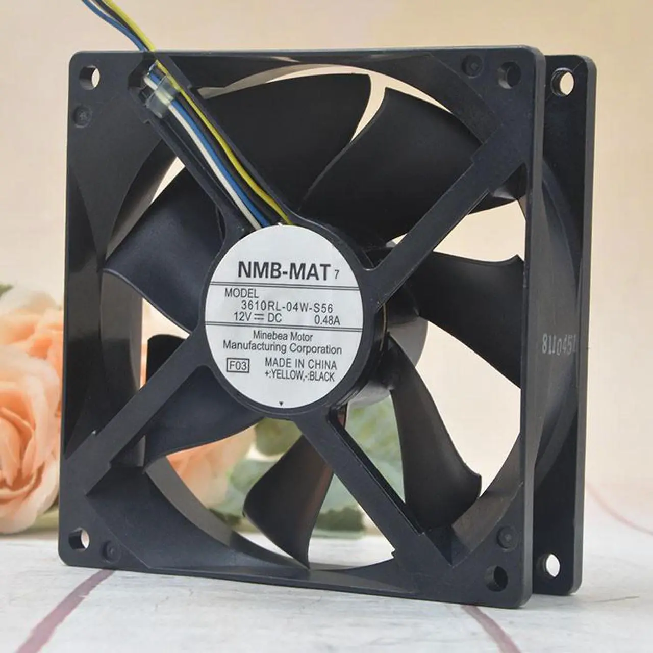 NMB 9cm 9225 9025 12V 0.48A 3610RL-04W-S56 Computer Case Temperature Control Fan - Newegg.com