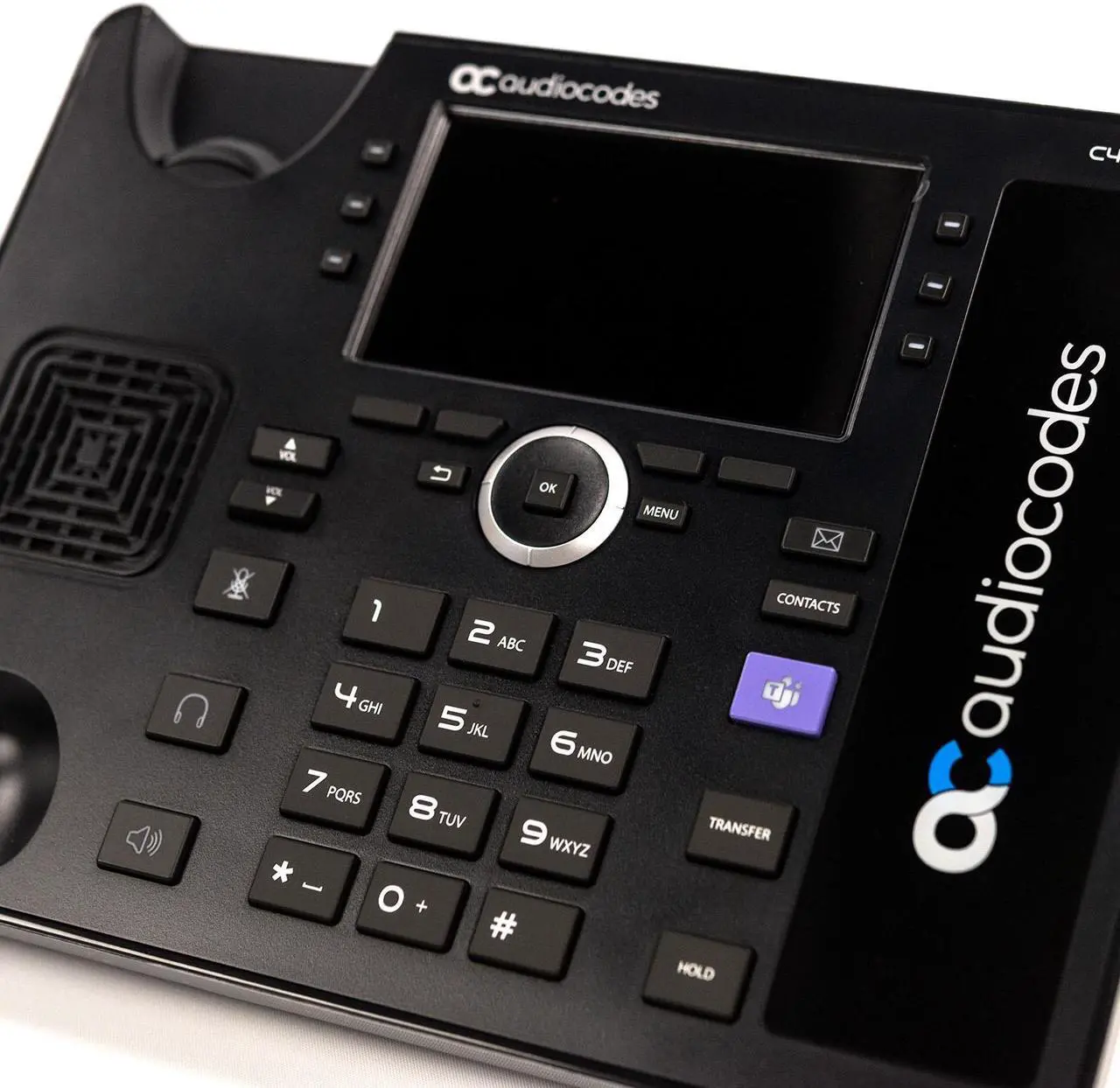 New AudioCodes C435HD PoE IP Business Phone for Microsoft Teams ...