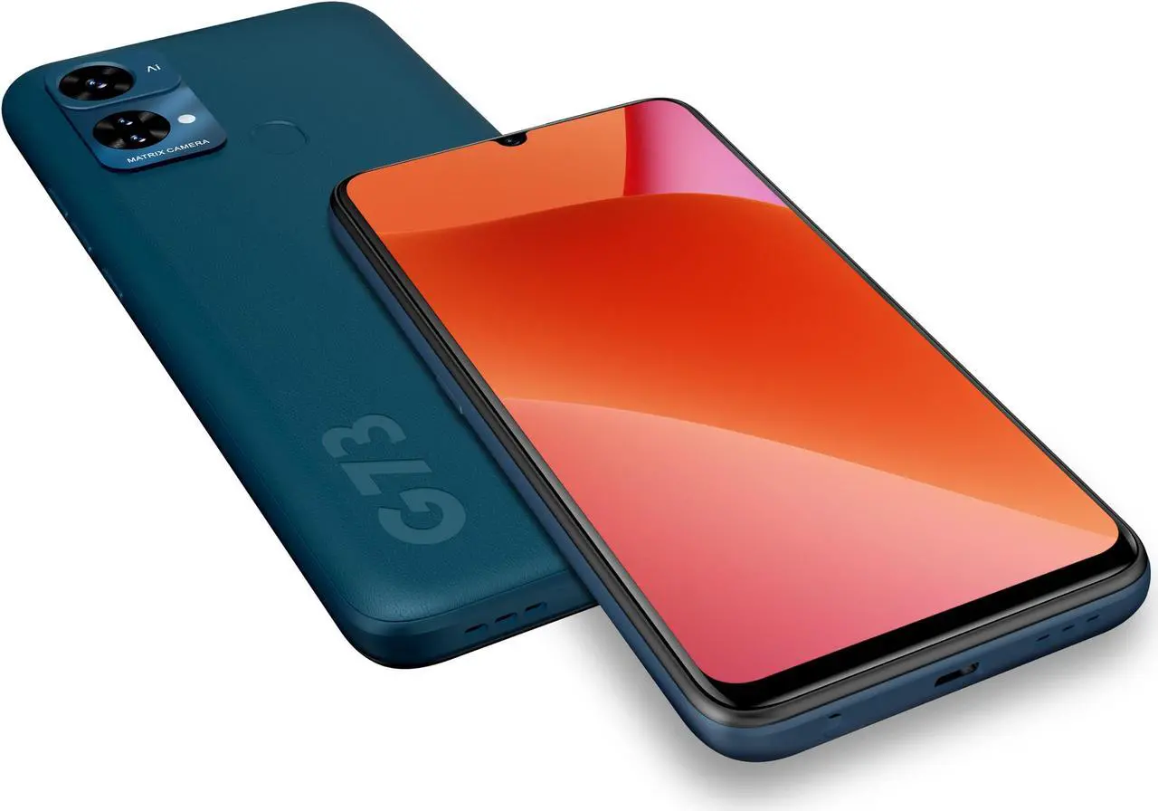 BLU G73 G0771 128GB GSM Unlocked Android Smart Phone - Nordic Blue - Newegg.com