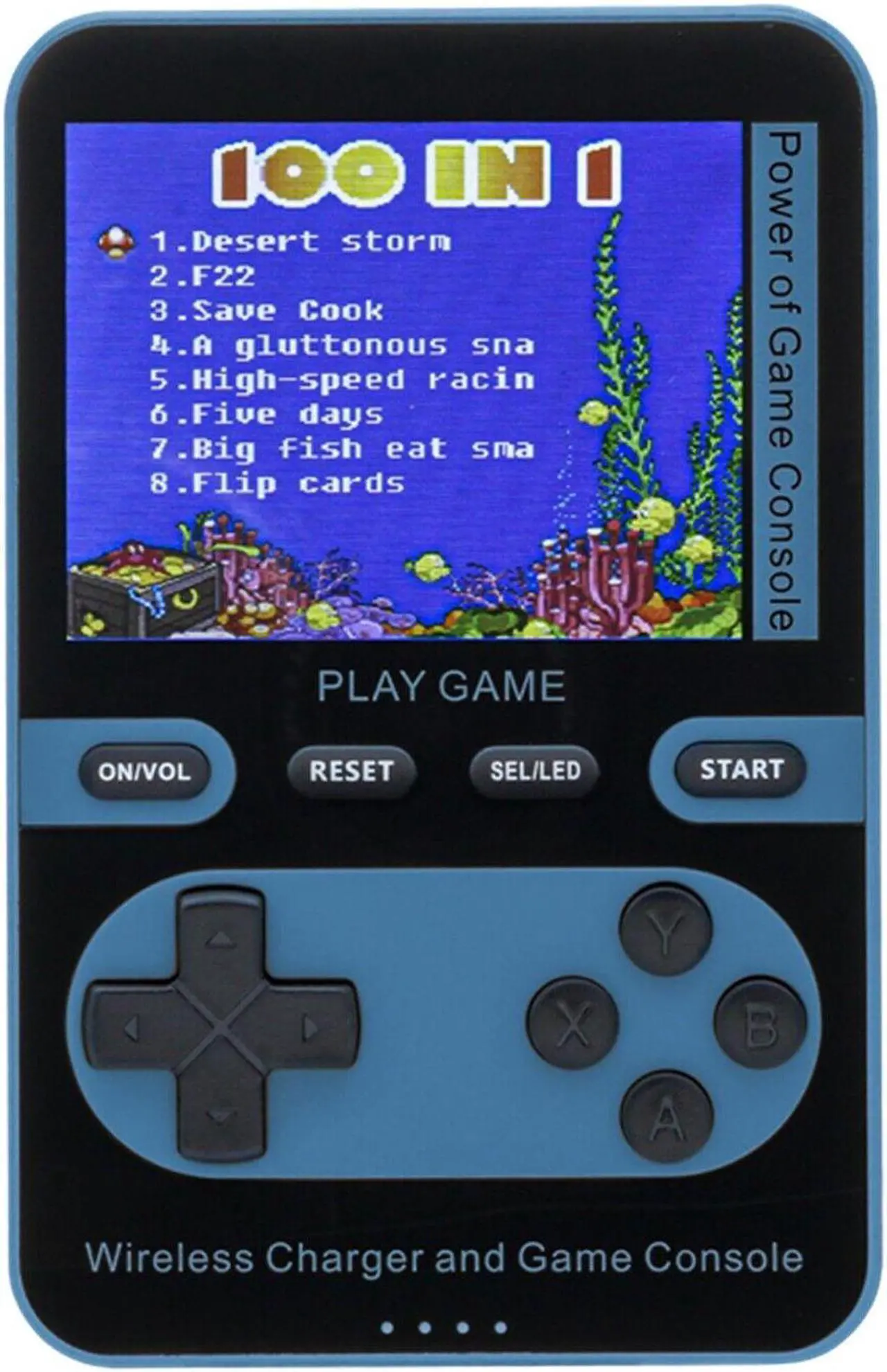 Kastar 2 In 1 Handheld Video Game Console Built-In 500 Classic Mini ...