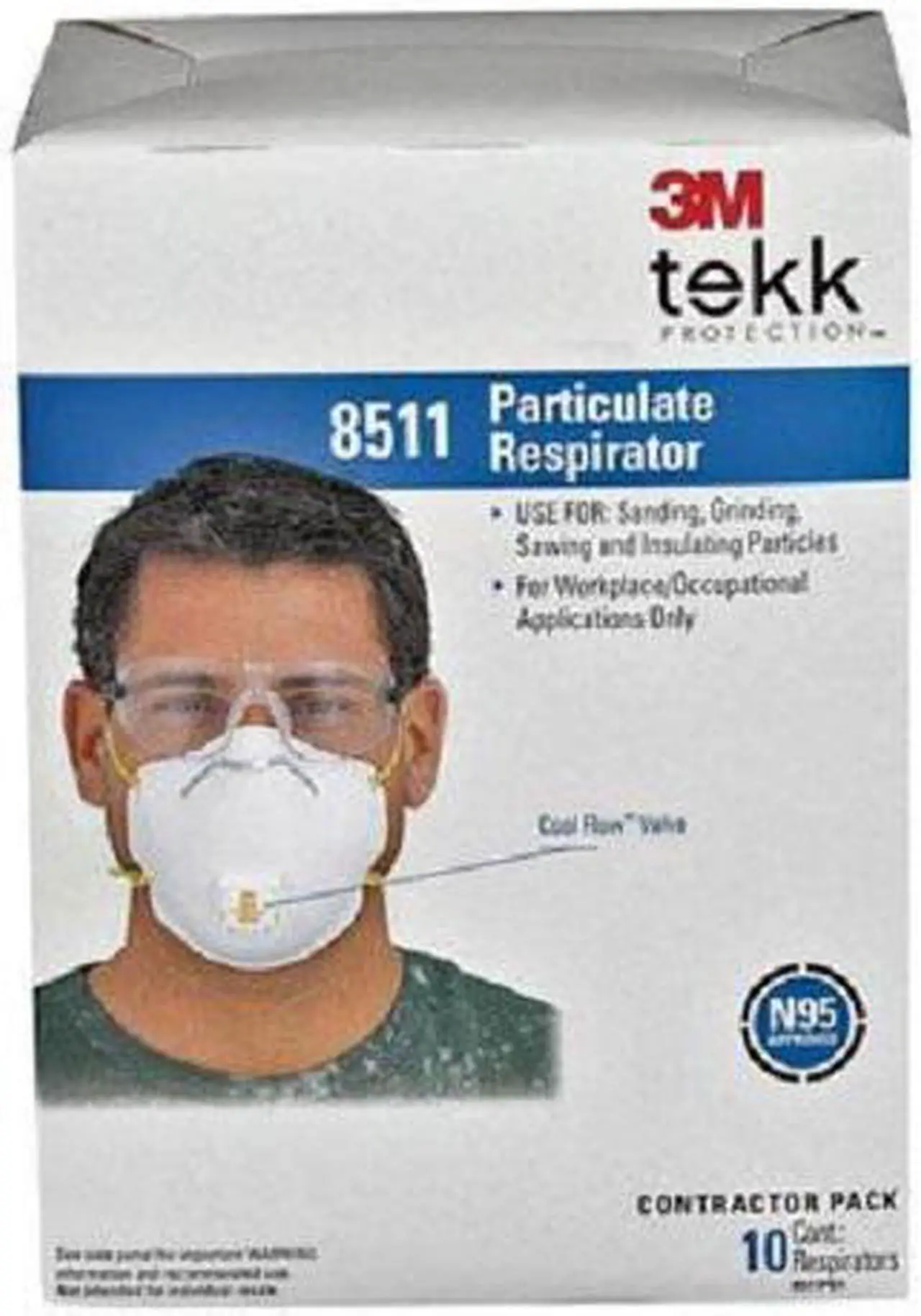3M 7185 N95 Particulate Respirator - 10-Pack - Newegg.com