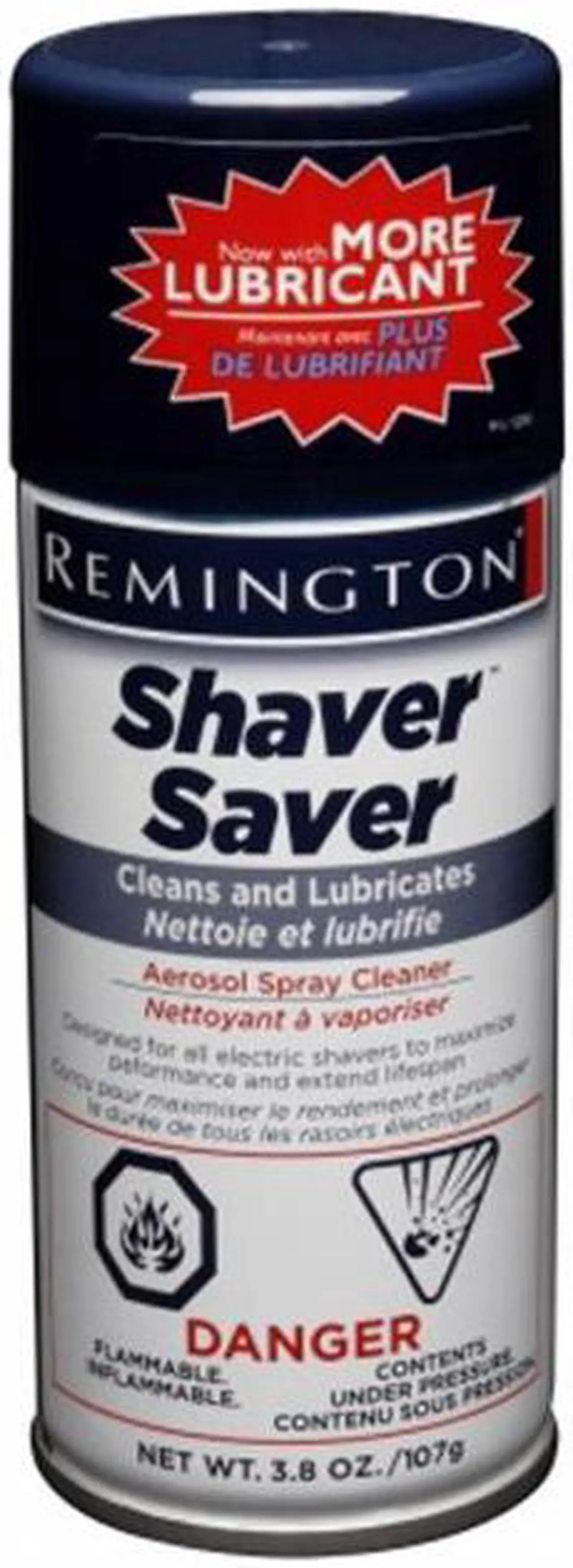 Remington Shaver 81626 3.8 Oz Shaver Saver Aerosol Spray Cleaner ...