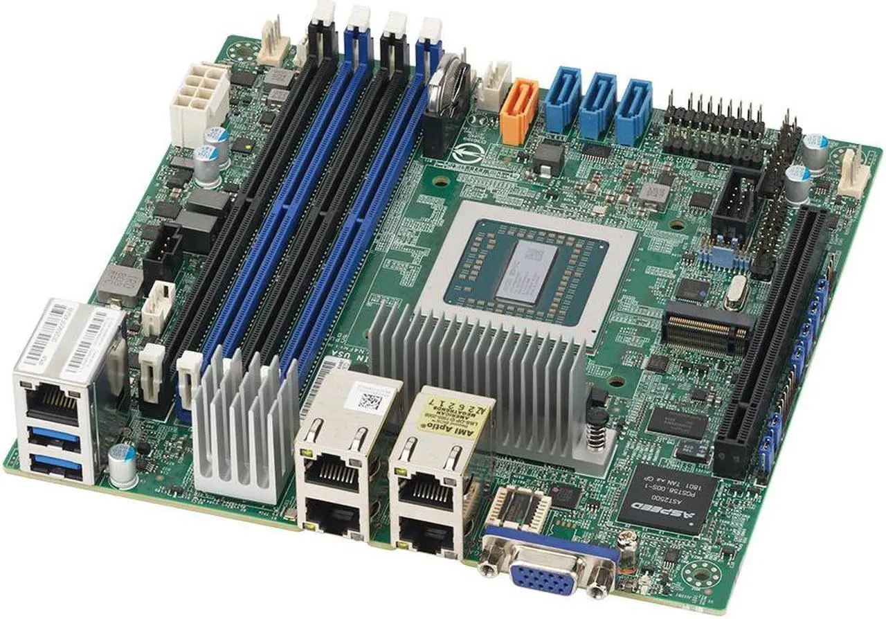 SUPERMICRO MBD-M11SDV-4CT-LN4F-B Mini ITX Server Motherboard - Newegg.com