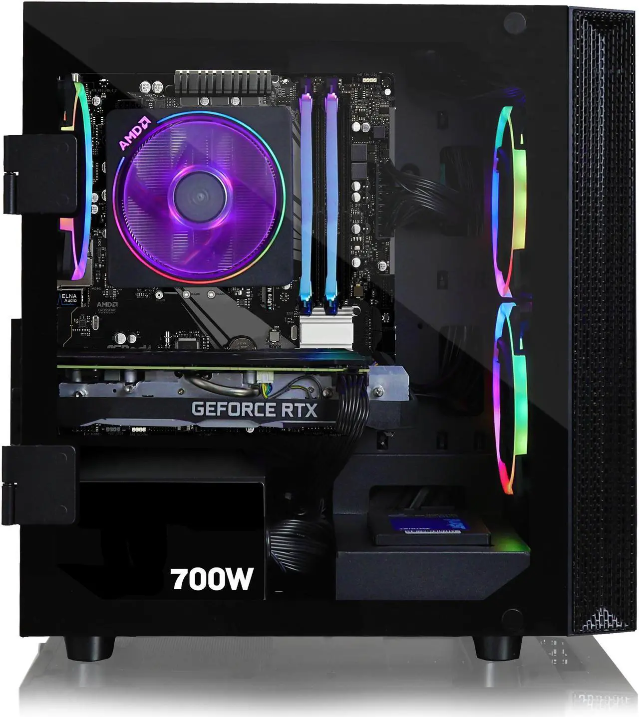 CLX SET Gaming PC - AMD Ryzen 7 3700X 3.6GHz 8-Core, 16GB DDR4 3000 ...