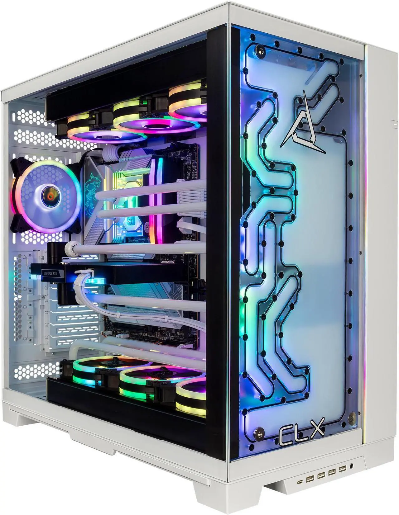 CLX RA Single Open Loop Gaming Desktop - Intel Core i9 14900K 3.2GHz 24 ...