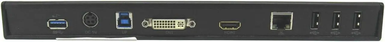 Refurbished: Dell D3000 SuperSpeed USB 3.0 Docking Station J22N2 No ...