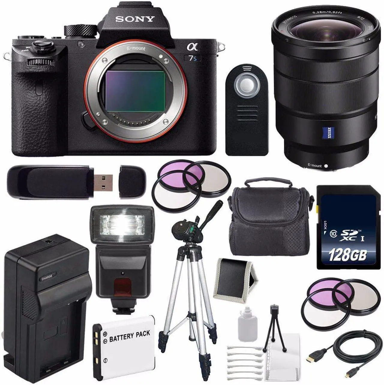 Sony Alpha a7S II a7S Mark II a7SII ILCE7SM2/B Mirrorless Digital ...