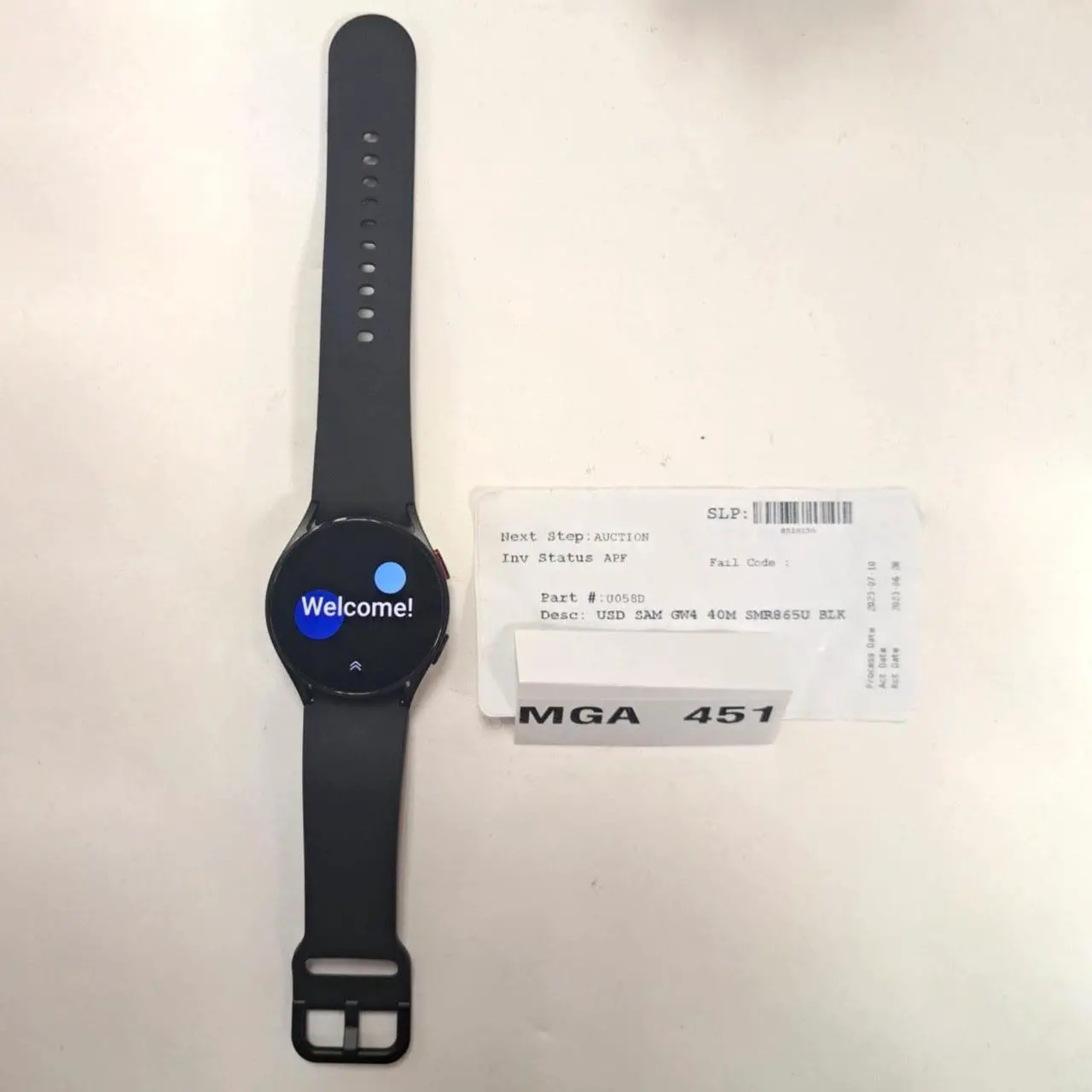 Used - Like New: Grade AA+ Samsung Galaxy Watch 4 SM-R865U LTE ...