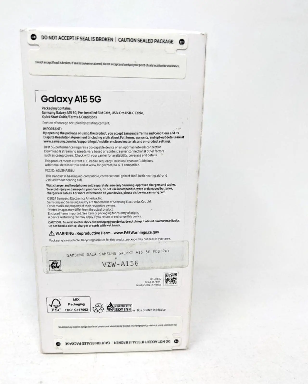 Used - Like New: Samsung Galaxy A15 5G SM-A156U/VZW 128GB Verizon ...