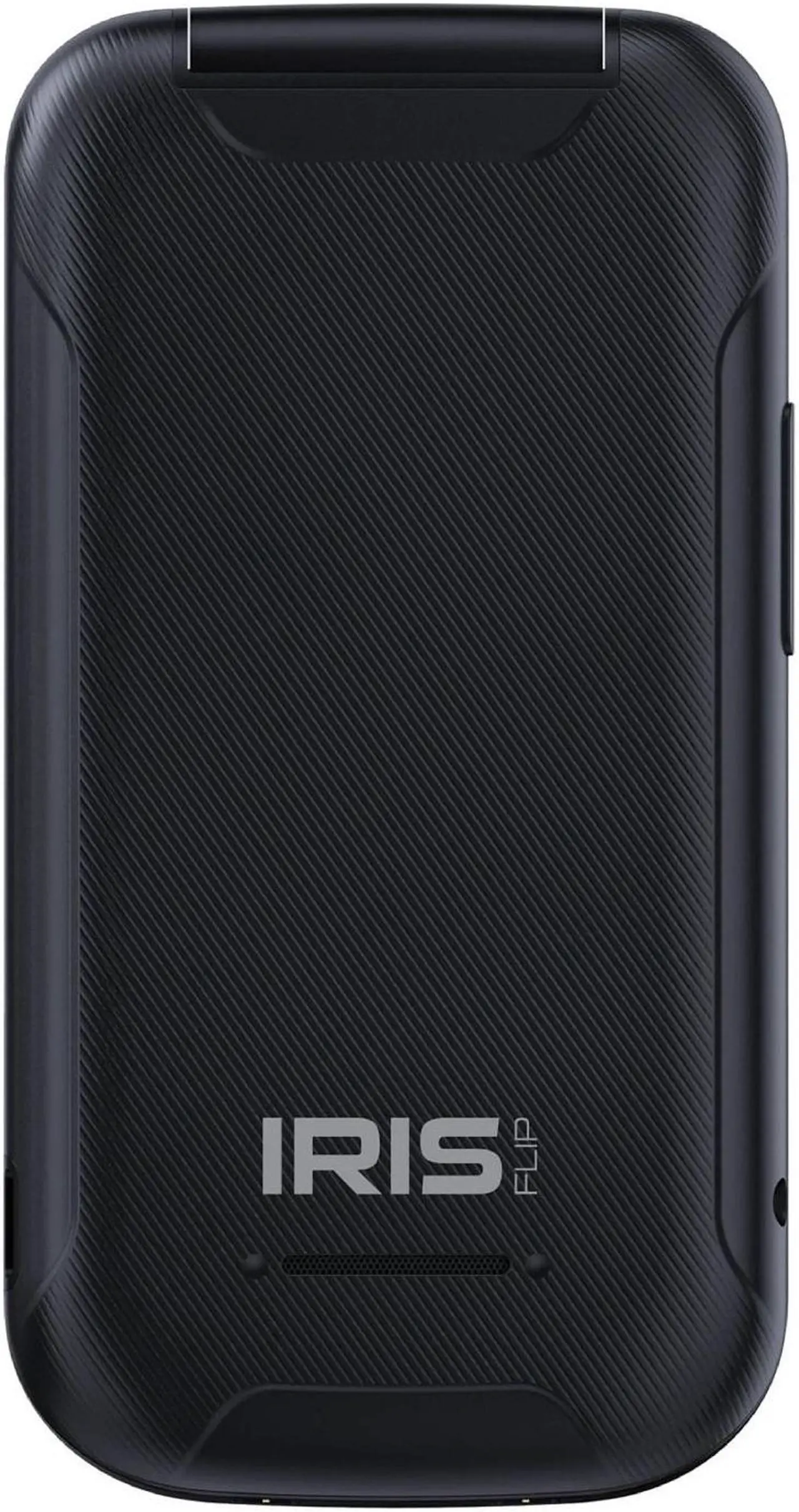 Consumer Cellular Iris 4G LTE 8GB 3.2 in 1GB RAM Flip Phone - Black ...