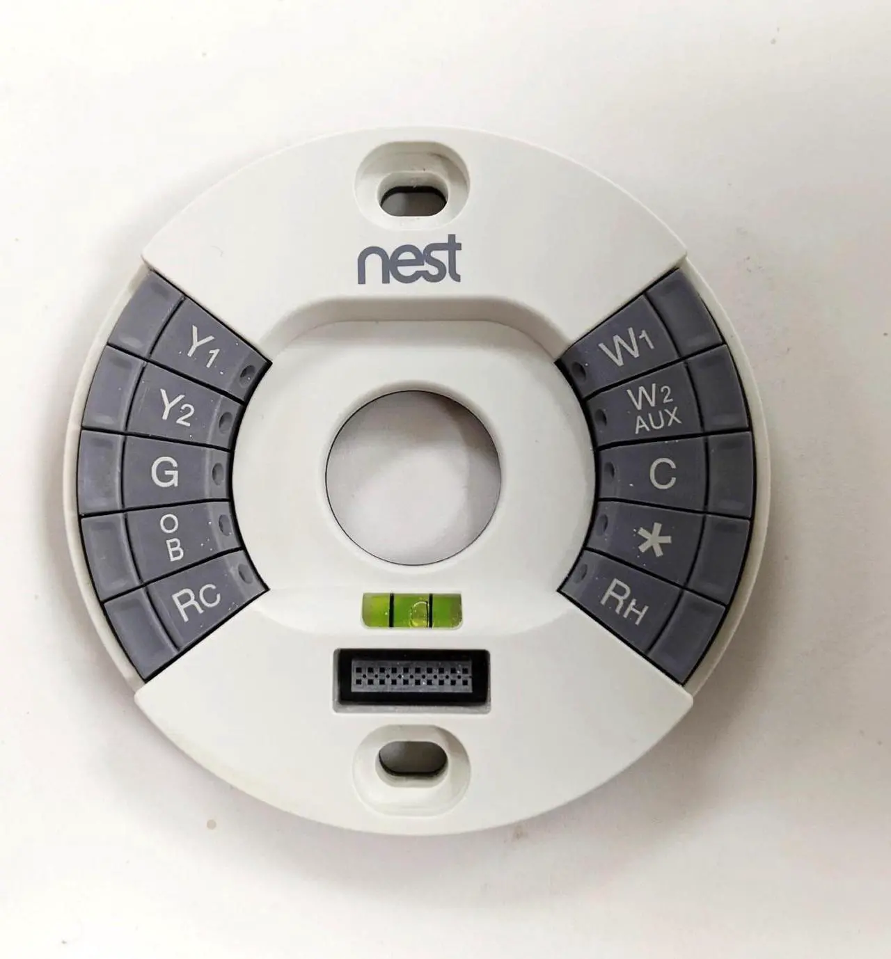 Used - Like New: Google Nest 3rd Gen Learning Thermostat Wire Base - NO ...