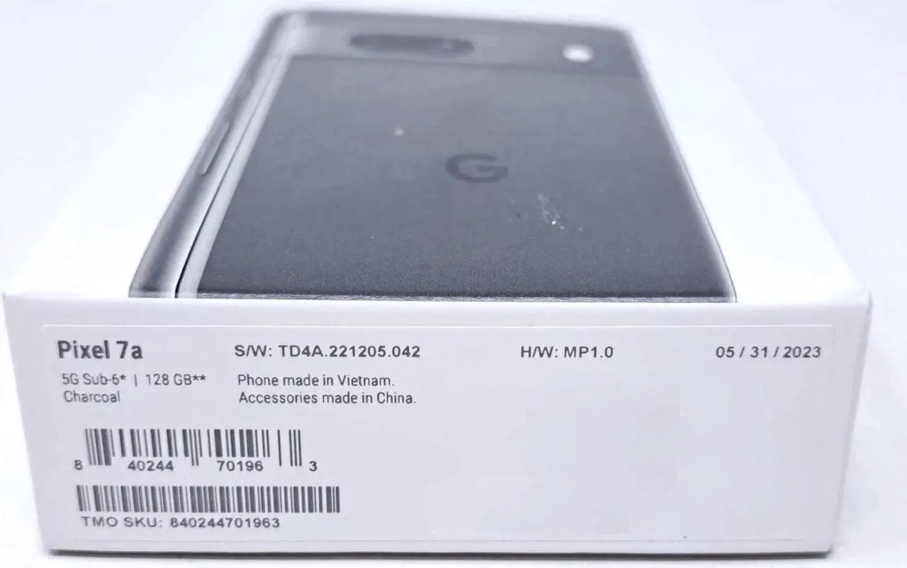 Google Pixel 7a 5G 128GB GWKK3 Unlocked 6.1 in 8GB RAM Smartphone ...