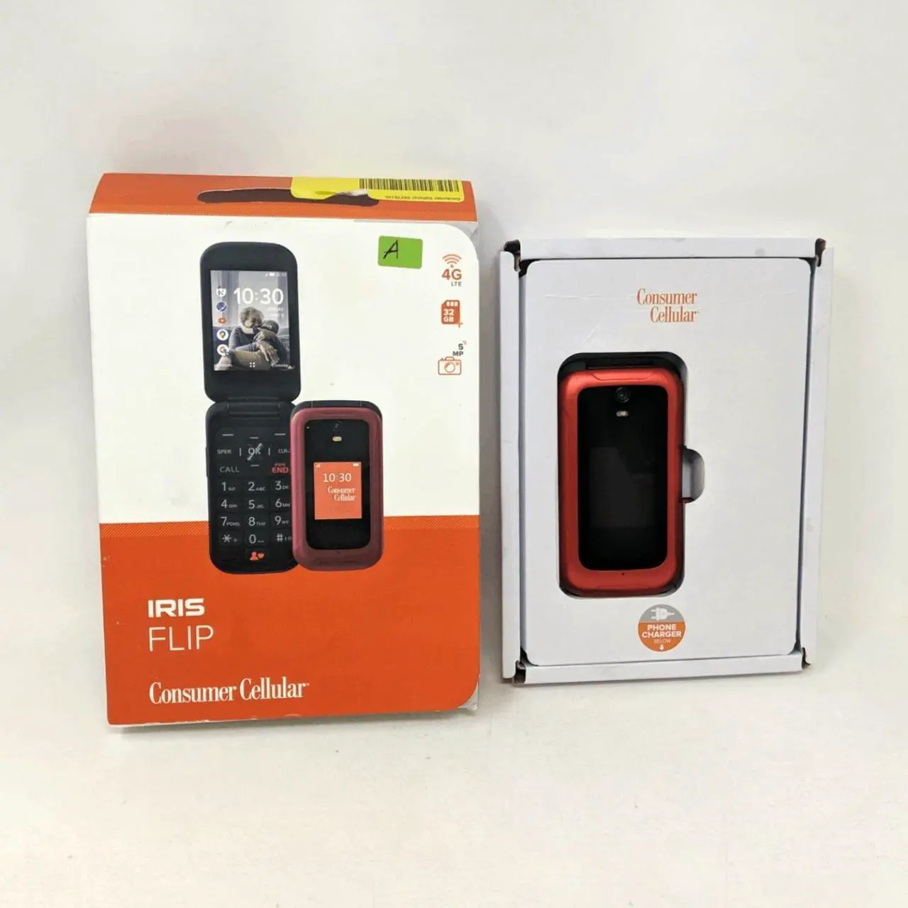 Used - Like New: Consumer Cellular Iris Flip SH3320 8GB 4G LTE 1GB RAM ...