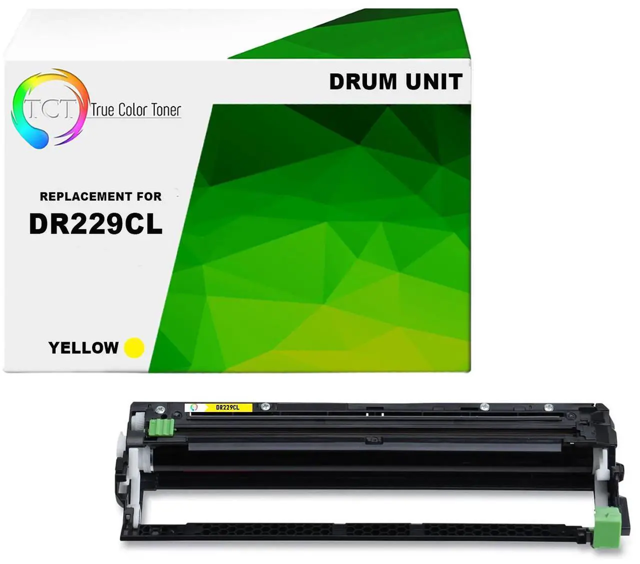 True Color Toner DR229 Drum Unit - Premium Compatible Replacement for Brother DR229CL Yellow ...