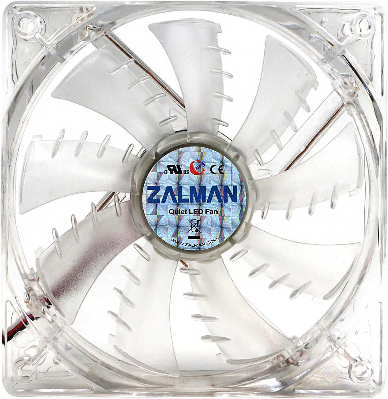 Zalman Ultra Quiet Fan Series F3 (SF) Plus (SF) 120mm case fan w/ Shark ...