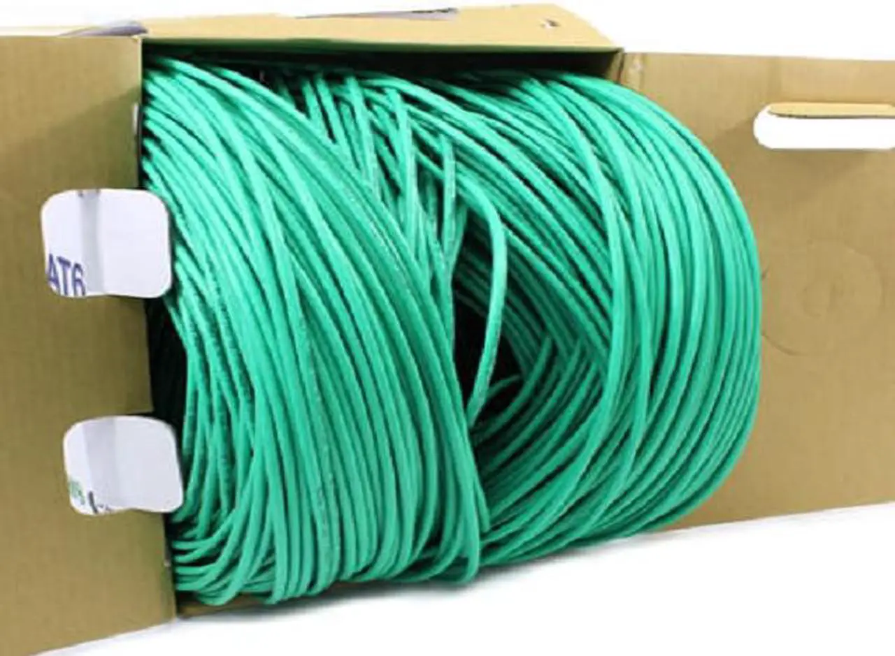 Elite Cat6e Plenum (CMP), 1000ft, 600MHz, 23AWG, UTP, Solid Pure Copper ...