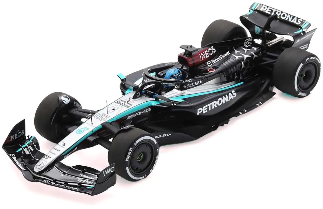 Mercedes-AMG F1 W15 E Performance #63 "Petronas" F1 "Bahrain GP" (2024 ...