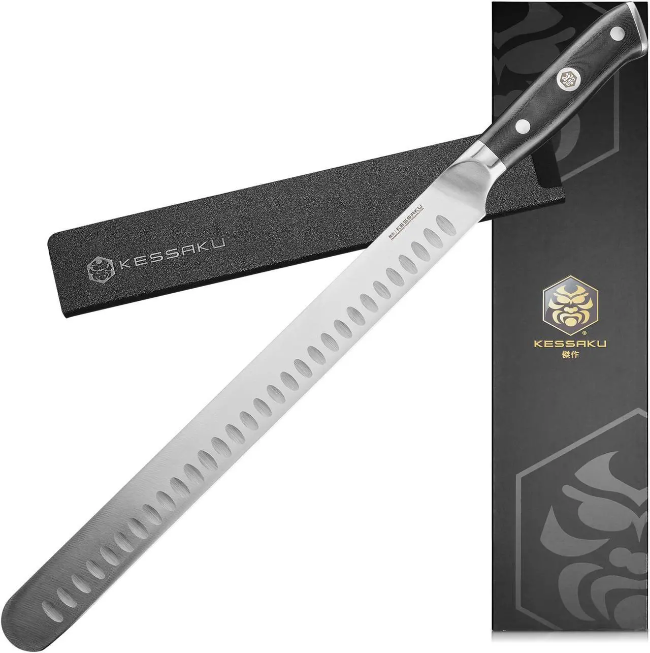 Kessaku Carving Knife - 12 inch - Dynasty Series - Razor Sharp ...