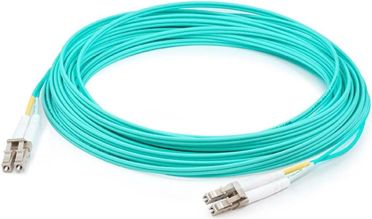 AddOn 2m HP AJ835A Compatible LC OM3 Aqua Patch Cable - Newegg.com