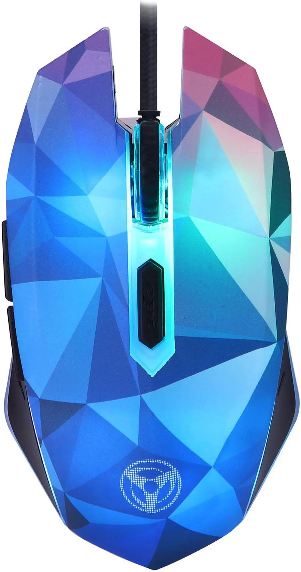 LUOM M6 MIXIE Gaming Mouse Dazzle Colour Diamond Edition Gaming Mouse ...