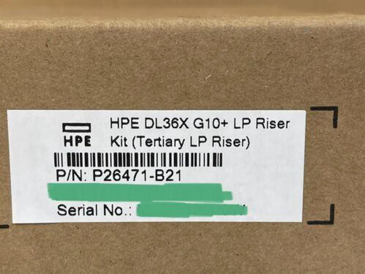 HPE P26471-B21 ProLiant DL36X Gen10 Plus Low Profile Riser Kit - Newegg.com