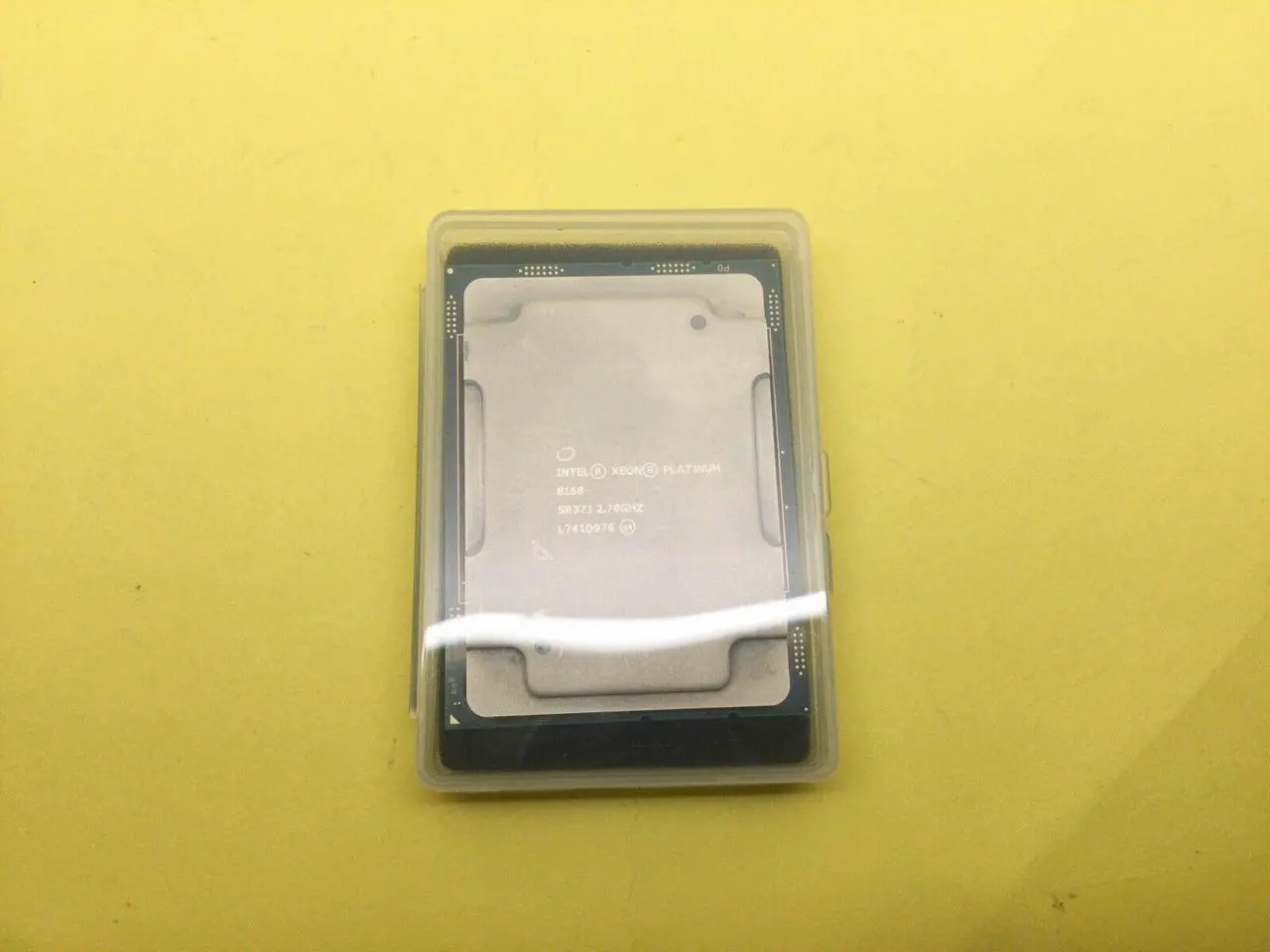 Used - Acceptable: SR37J INTEL XEON PROCESSOR PLATINUM 8168 2.7GHZ 33M ...