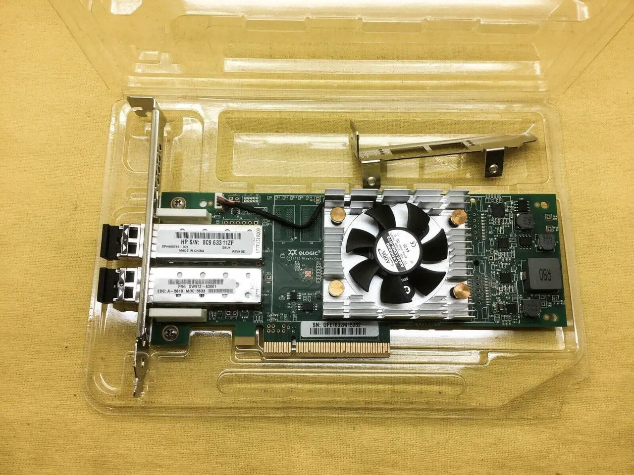 Refurbished: QW972A HP StoreFabric SN1000Q 16GB 2-port PCIe FC HBA ...