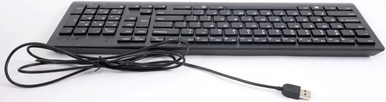 Lenovo Calliope 00XH587 Black USB Wired Desktop US Keyboard SD50L21375 ...