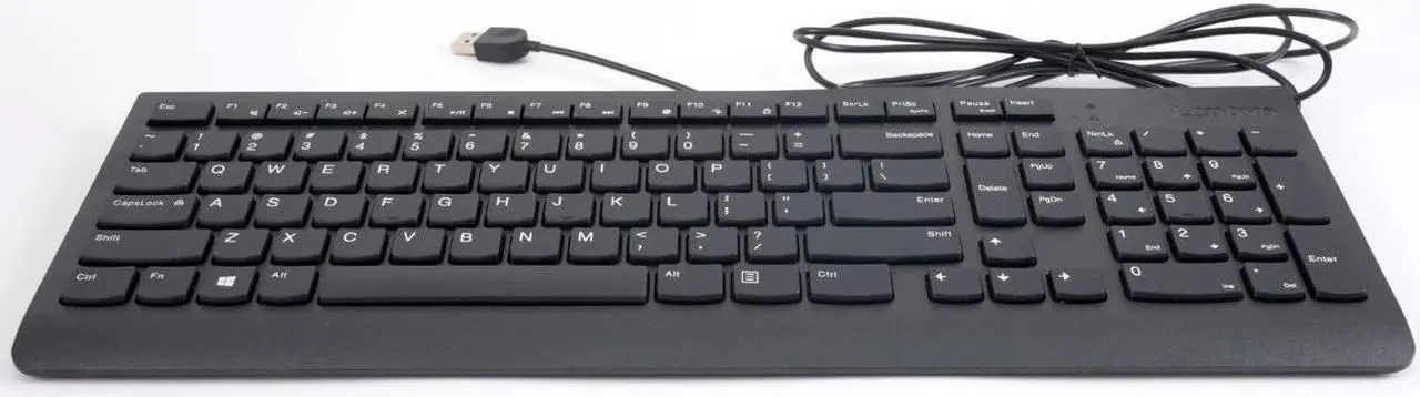 Lenovo Calliope 00XH587 Black USB Wired Desktop US Keyboard SD50L21375 ...