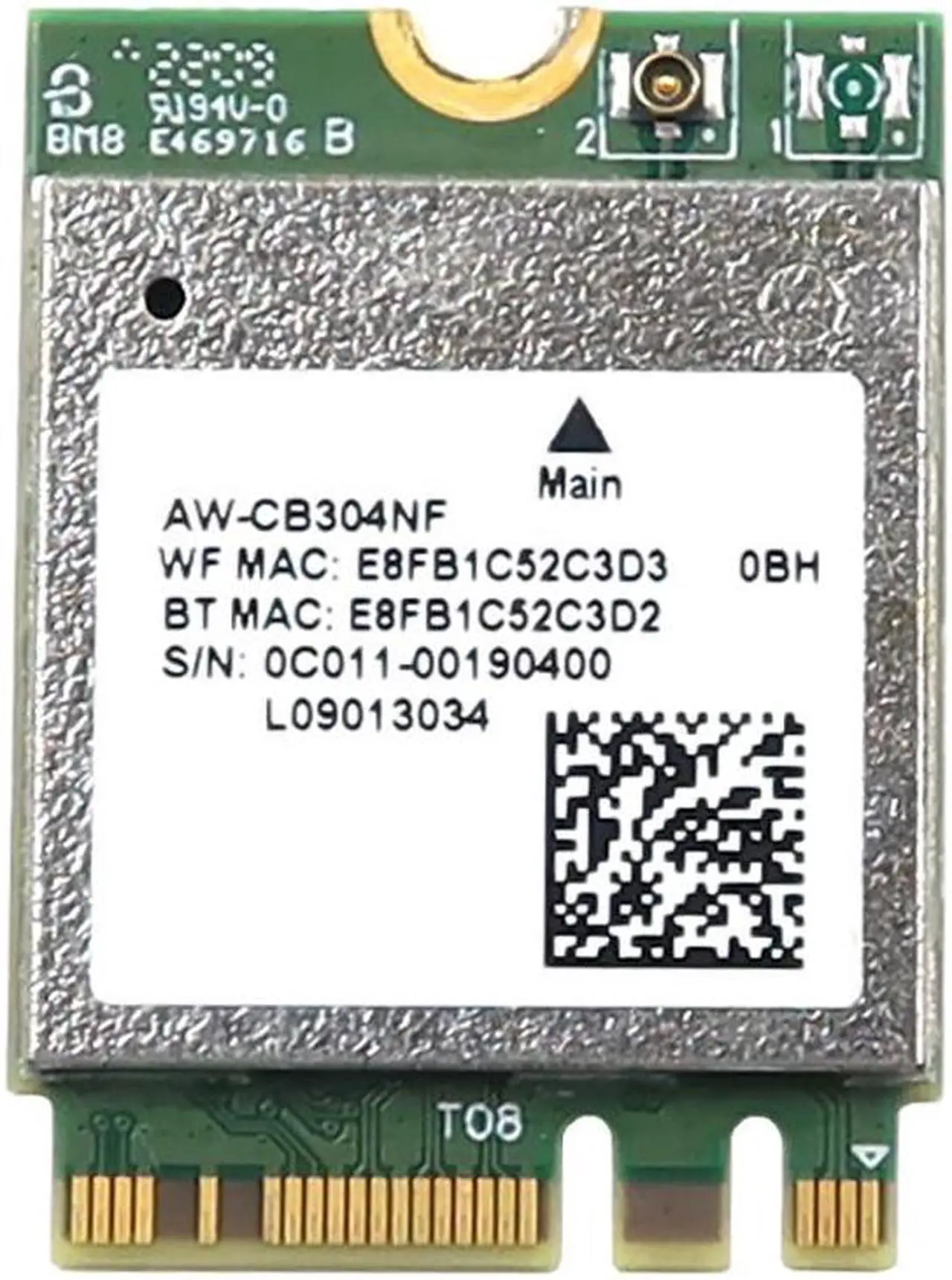 Used - Very Good: AW-CB304NF Azurewave M.2 2230 PCI-E USB Wifi 5 ...