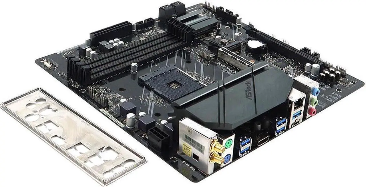 Used - Like New: 80-MXBBL0-A1A01_UA1 Asrock B550AM Gaming AMD B550A ...