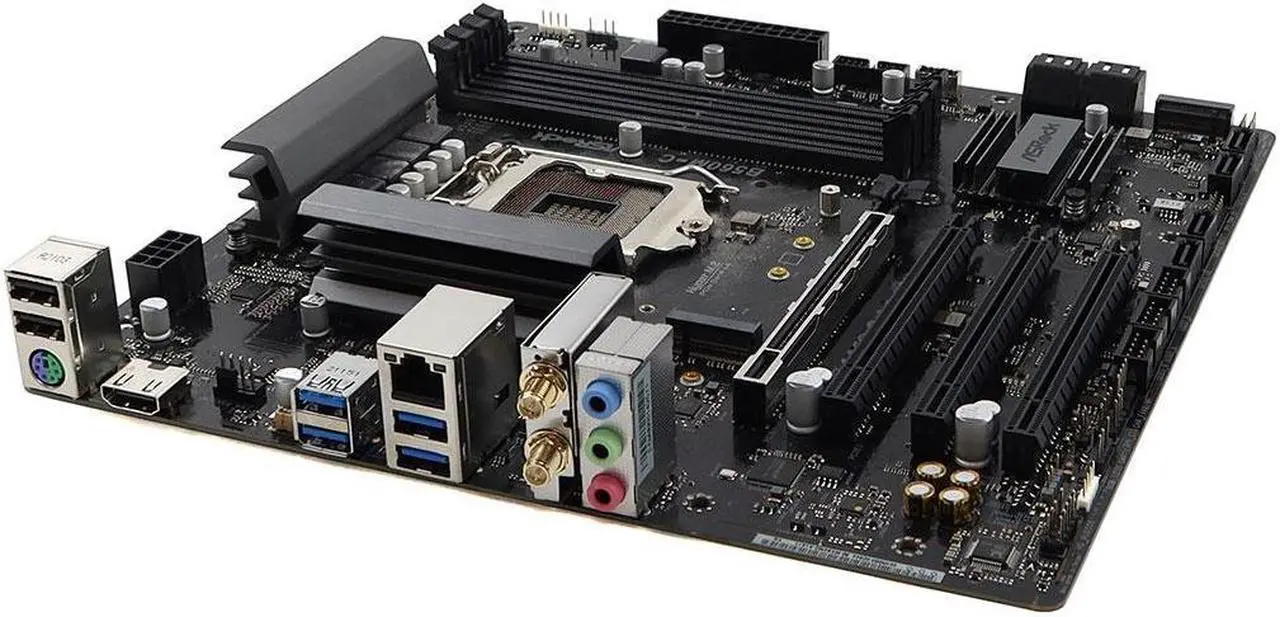 Used - Very Good: B560M-C Asrock Intel B560 Socket LGA1200 DDR4 Hdmi ...