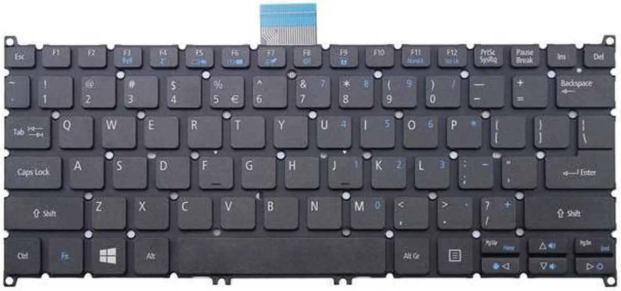 New Laptop Backlit Keyboard For Acer TravelMate B116-M B116-MP P236-M ...