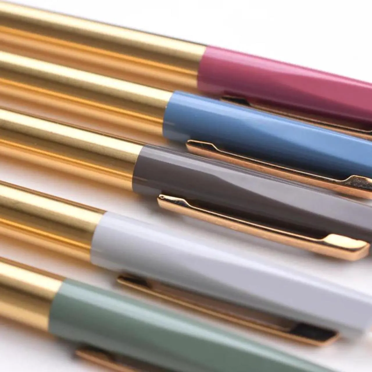 Anterique Brass Collection Ballpoint Pens [Ultra-Low Viscosity]: 5-7/8 ...