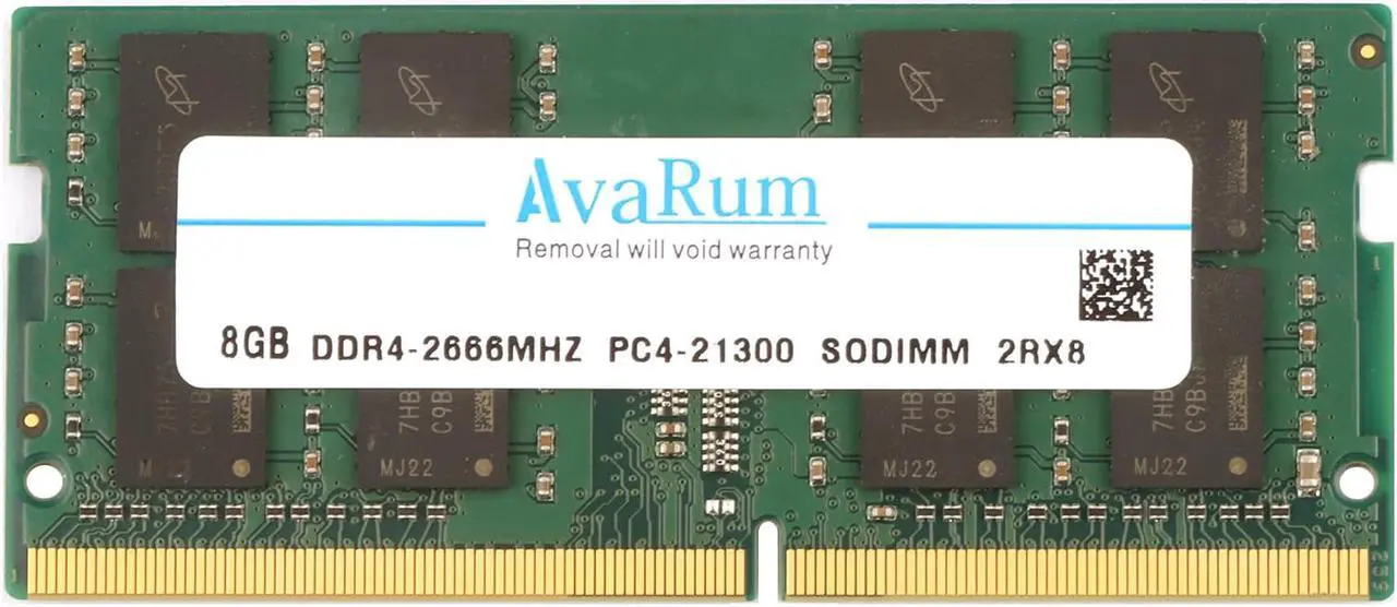 Avarum RAM equal to 8GB 260-Pin DDR4 SO-DIMM DDR4 2666 (PC4 21300) Notebook Memory Model ...