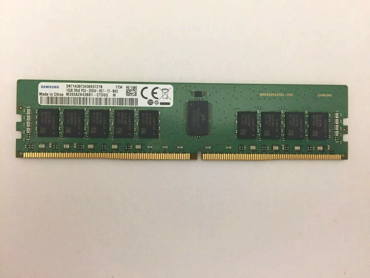 For Dell SNPDFK3YC/16G AA138422 16GB 288-Pin DDR4 SDRAM ECC Registered ...