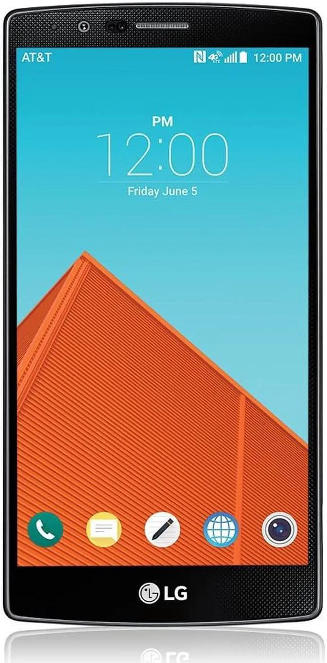 Refurbished: LG G4 32GB AT&T H810 - BLACK LEATHER - Newegg.com