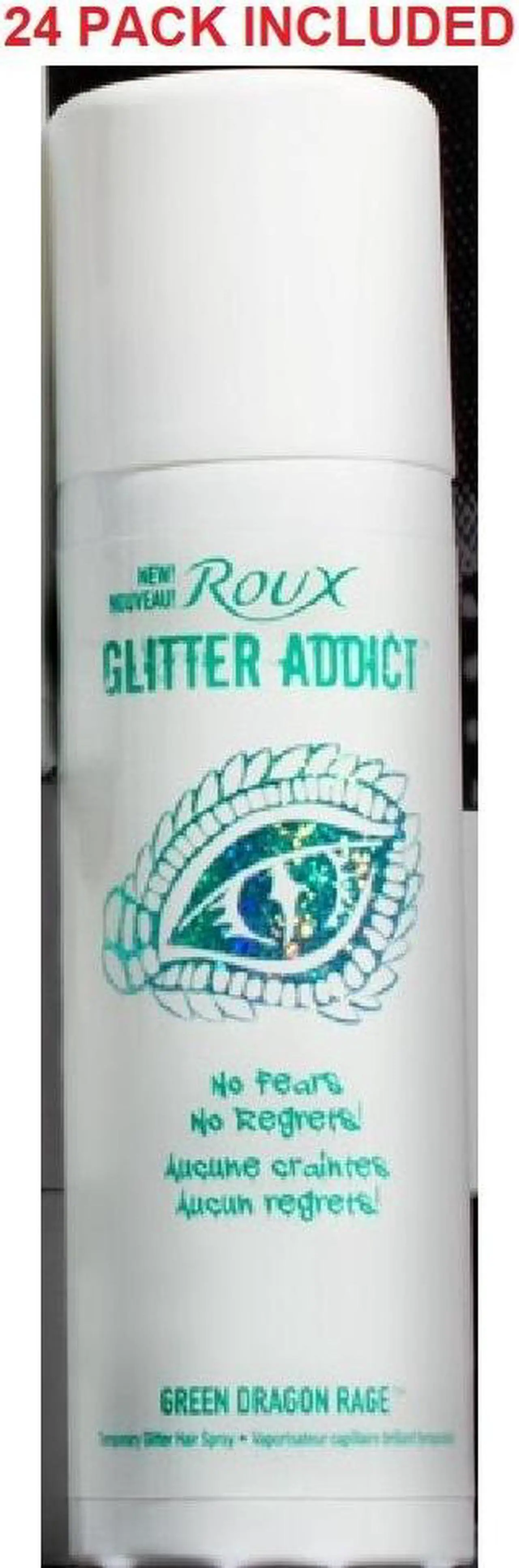 Roux Glitter Addict Temporary Glitter Hair Spray 2oz - Pack of 24 ...