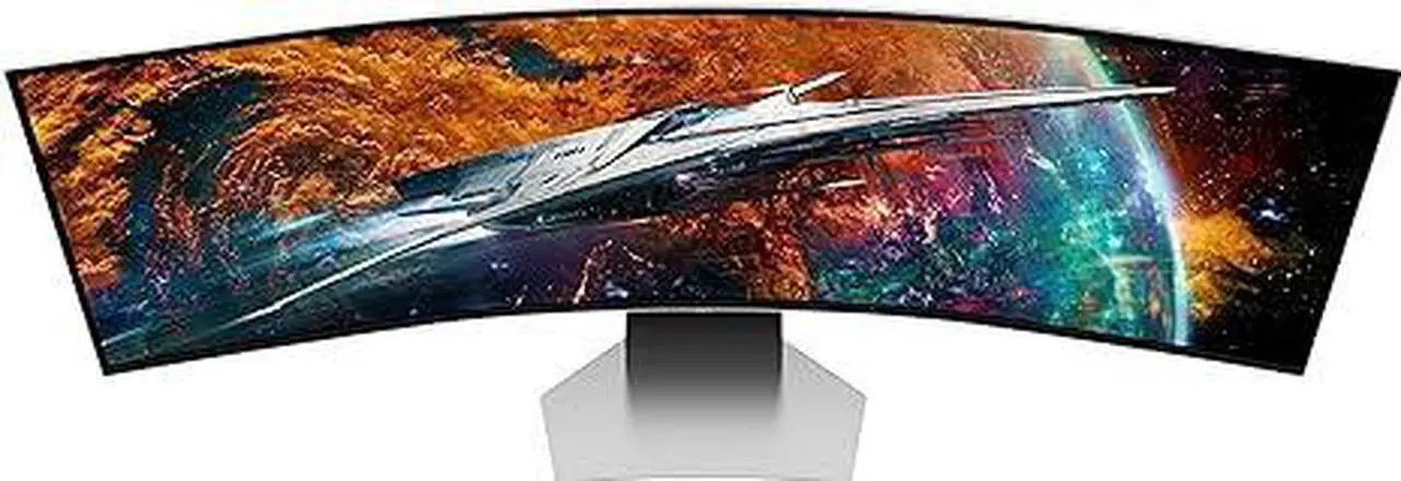 Refurbished: SAMSUNG 49" Odyssey OLED G9 Curved Gaming Monitor 240Hz ...