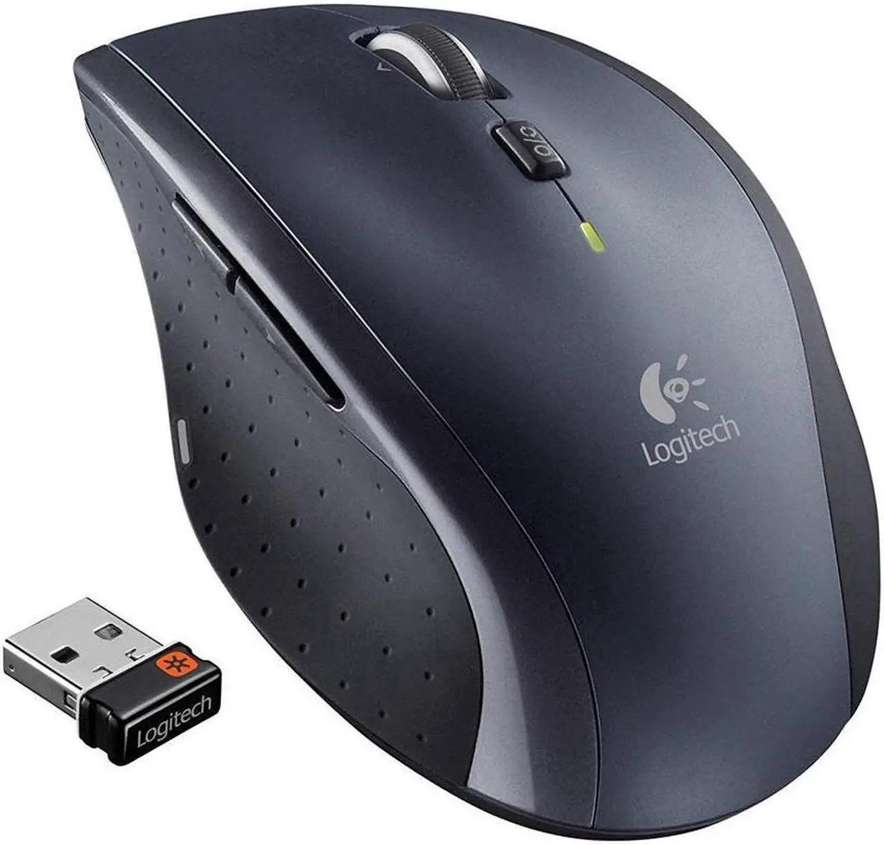 Logitech M705 Black 1 x Wheel USB RF Wireless Laser Marathon Mouse 910-001935 - Newegg.com