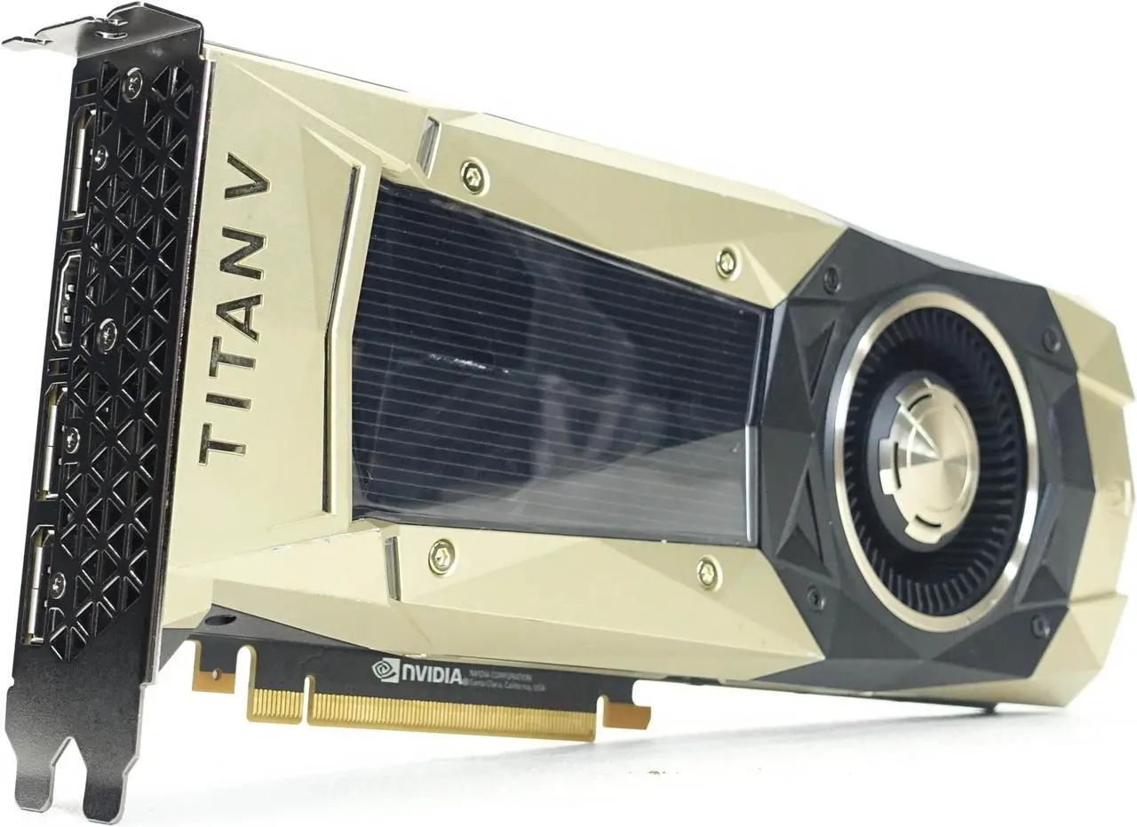 Refurbished: NVidia GeForce Titan V Volta Blower 12GB HBM2 900-1G500 ...