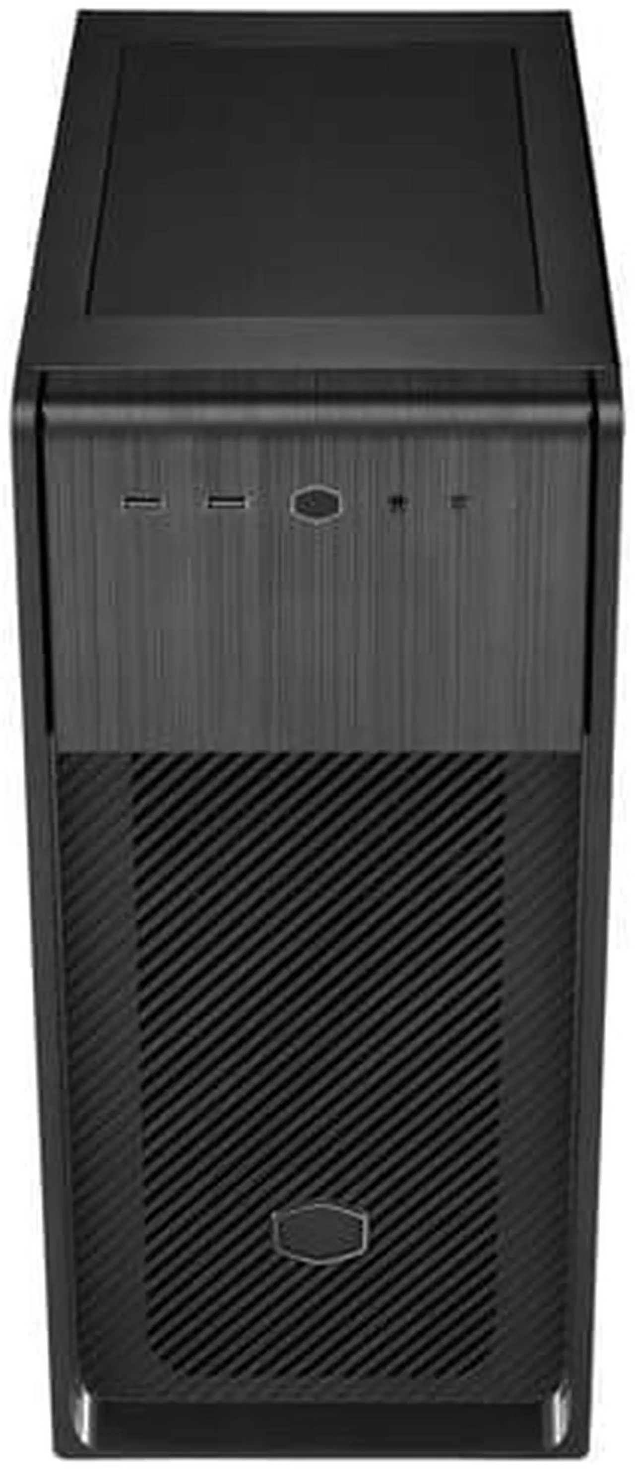 Refurbished: Cooler Master Elite 500 Black ATX Mid Tower Tempered Glass ...