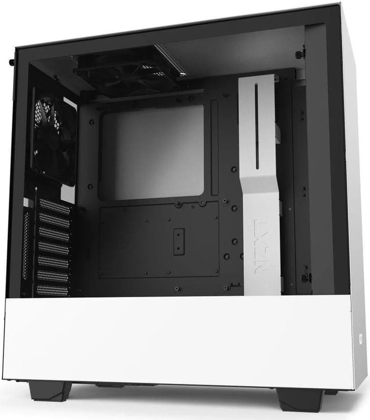 Refurbished: NZXT H510i CA-H510i-W1 White ATX Mid Tower Desktop ...