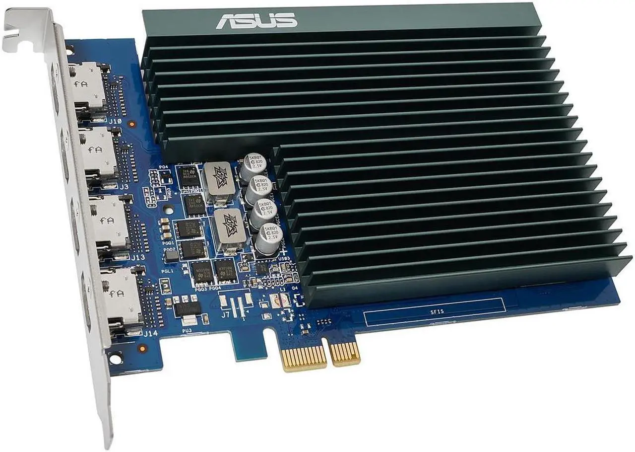 Refurbished: ASUS GeForce GT 730 4H 2GB GDDR5 GT730-4H-SL-2GD5 Video ...