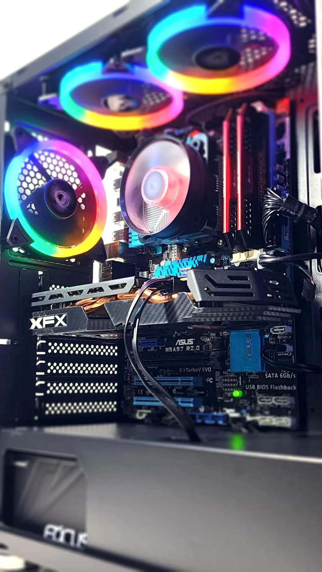 Refurbished: Gaming PC FX-6300 16GB RAM 256GB SSD RX 580 8GB Windows 11 ...