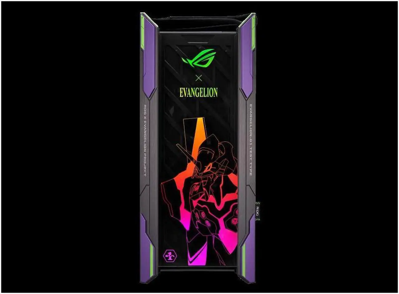 Refurbished: ASUS ROG Strix Helios GX601 EVA EDITION Black ATX Mid ...