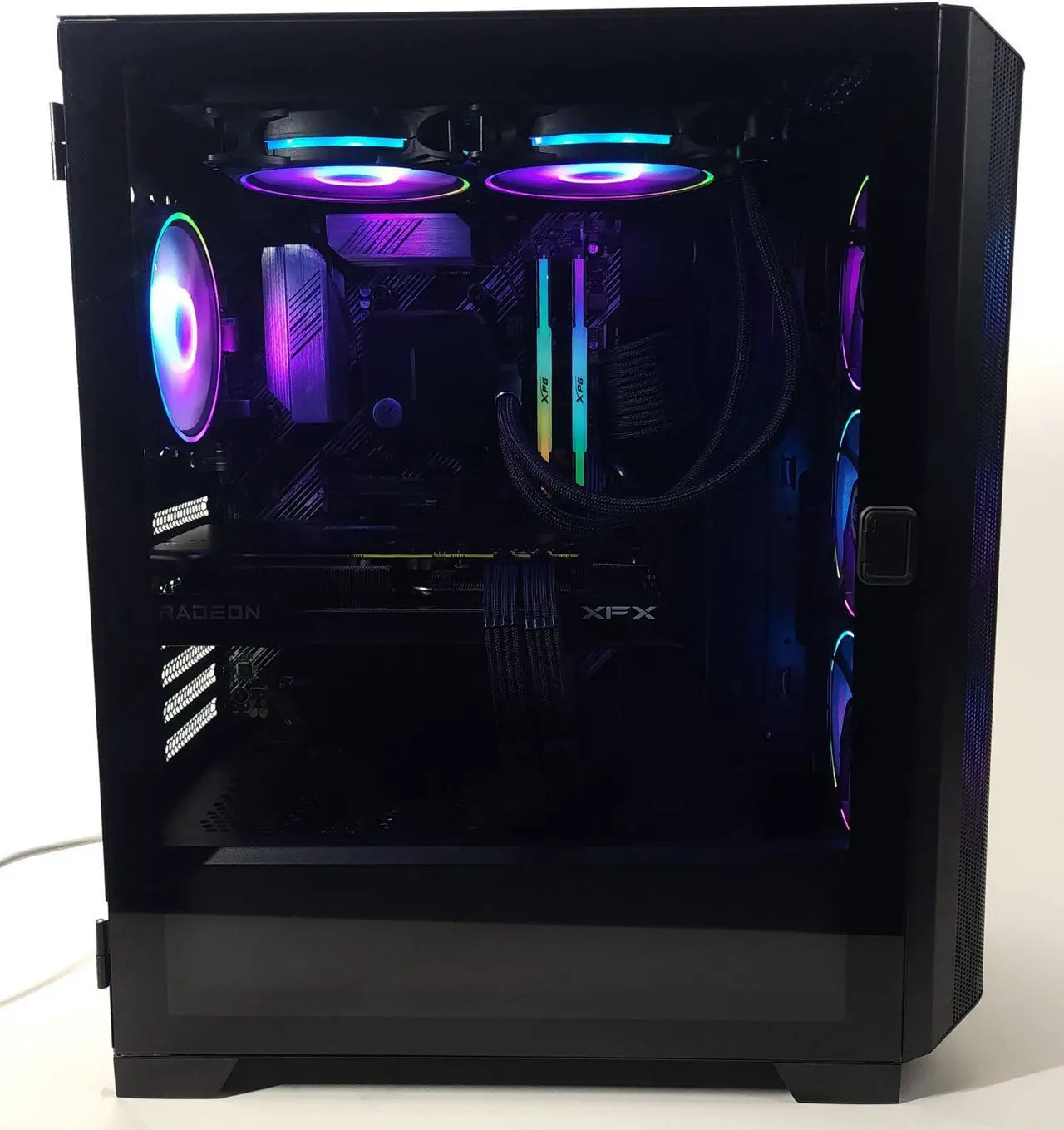 Refurbished: Gaming PC - Ryzen 7 5800X3D 4.5GHz - AMD RX 7600 XT 16GB ...