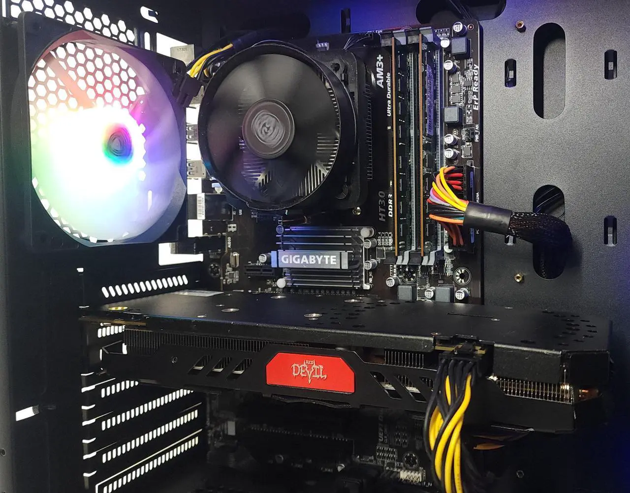 Refurbished: Gaming PC FX-6300 16GB RAM 256GB SSD RX 480 8GB Windows 11 ...