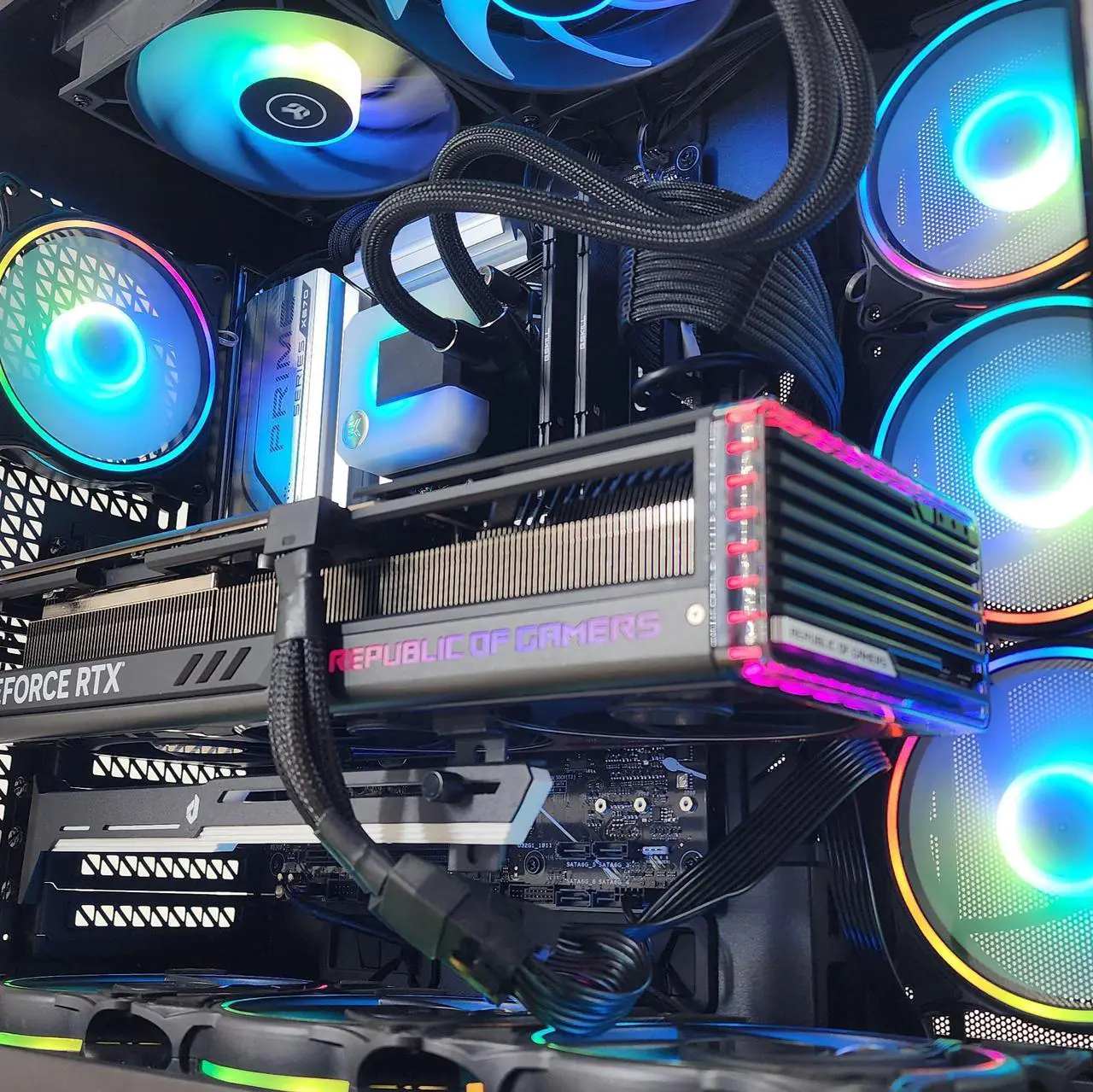 Gaming PC Ryzen 7 7800X3D 48GB RAM 1TB SSD RTX 4080 16GB Windows 11 ...